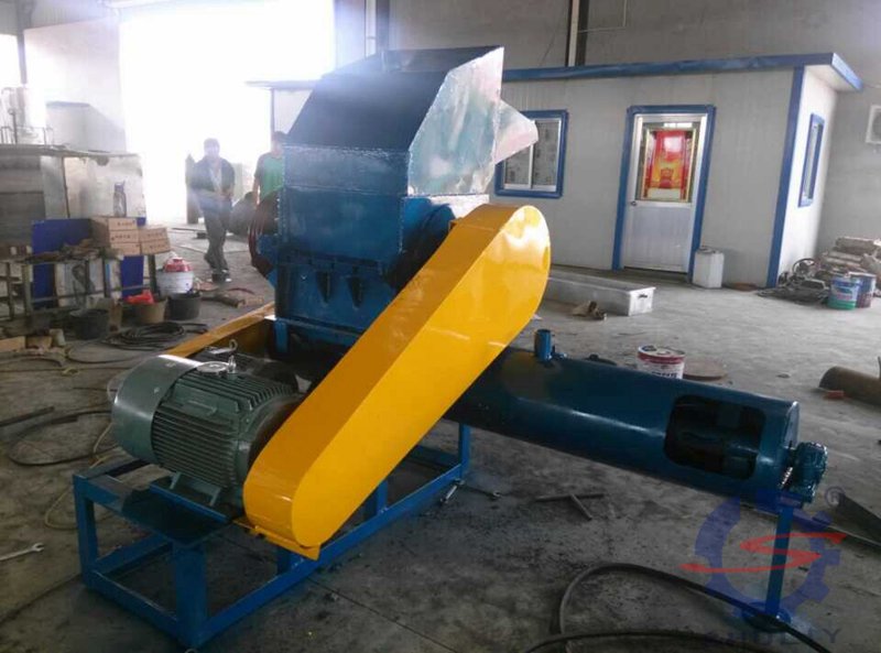 Plastic crushing and washing machine | Soft material crusher - Plastic ...