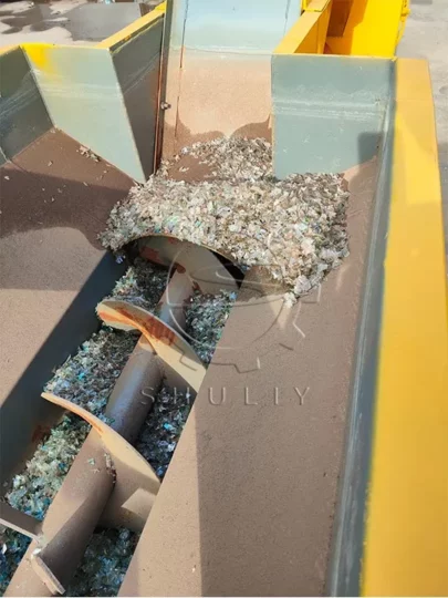 Plastic Sink Float Separation Washing Tank for Recycling