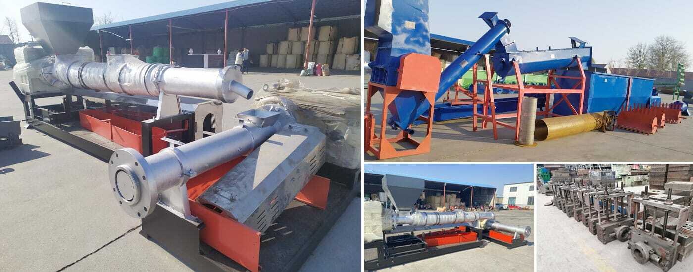 Plastic pellet production solutions - Plastic recycling machine plant